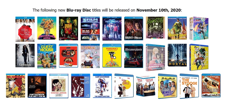 New Blu-ray Releases for November 10th, 2020 | HighDefDiscNews.com