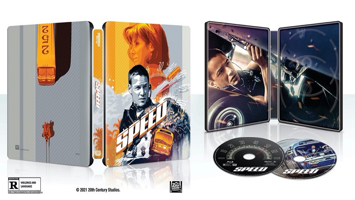 1994 film Speed gets both 4K standard and SteelBook in May ...
