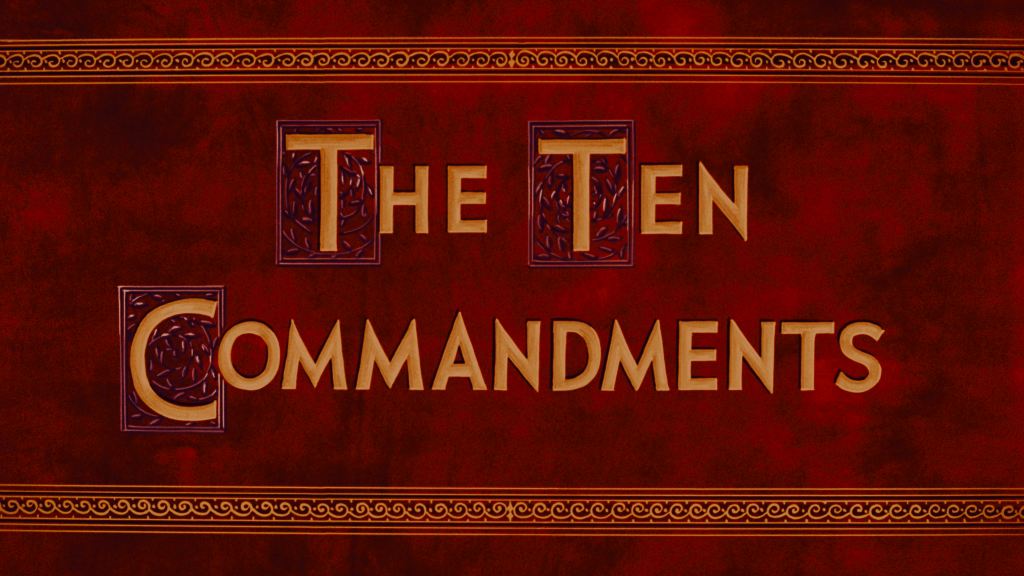 The Ten Commandments – 4K UHD Blu-ray Screenshots | HighDefDiscNews.com