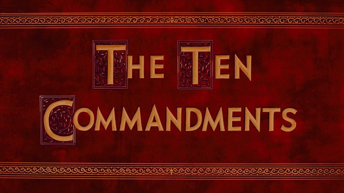 The Ten Commandments – 4K UHD Blu-ray Screenshots | HighDefDiscNews.com