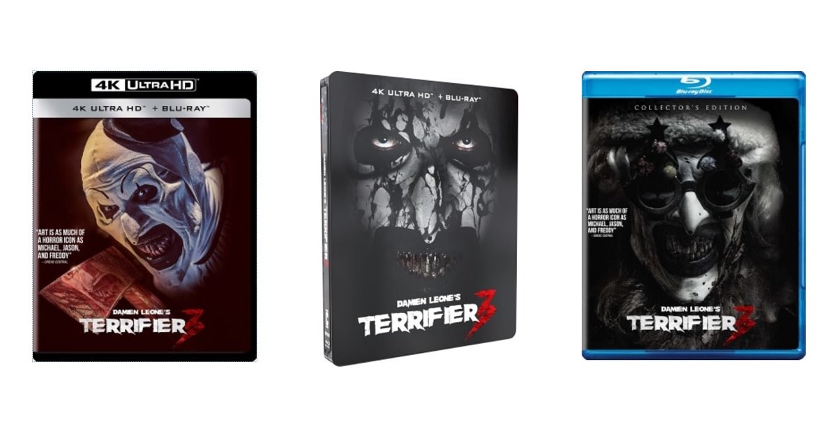 Terrifier 3 comes to 4K and Blu-ray in December