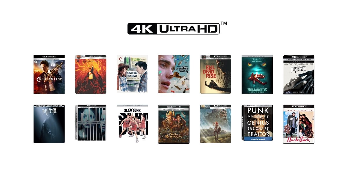 New 4K UHD Blu-ray Releases for February 18th, 2025