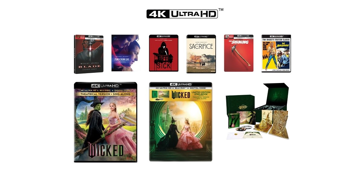 New 4K UHD Blu-ray Releases for February 4th, 2025