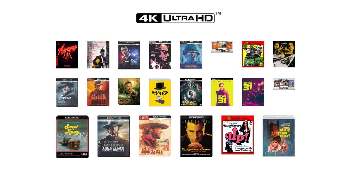 New 4K UHD Blu-ray Releases for April 29th, 2025