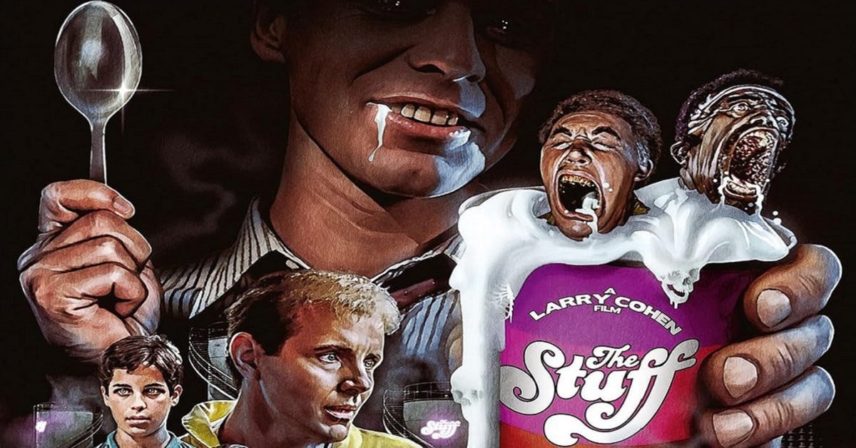 The 1985 film The Stuff is coming to 4K in July