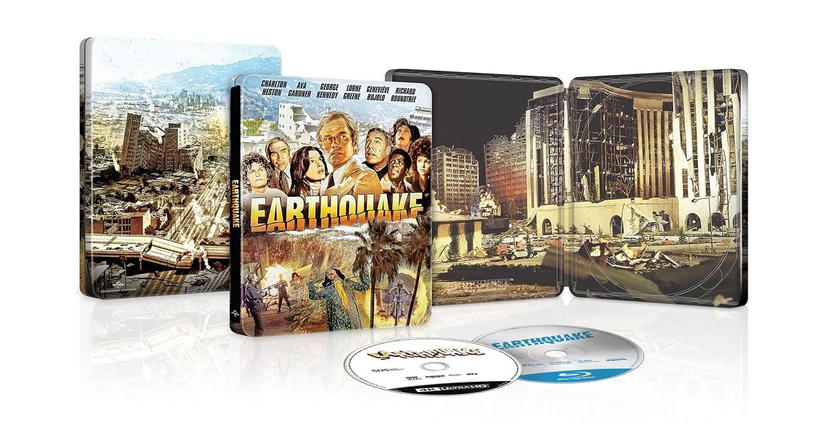 The 1974 film Earthquake comes to 4K in July