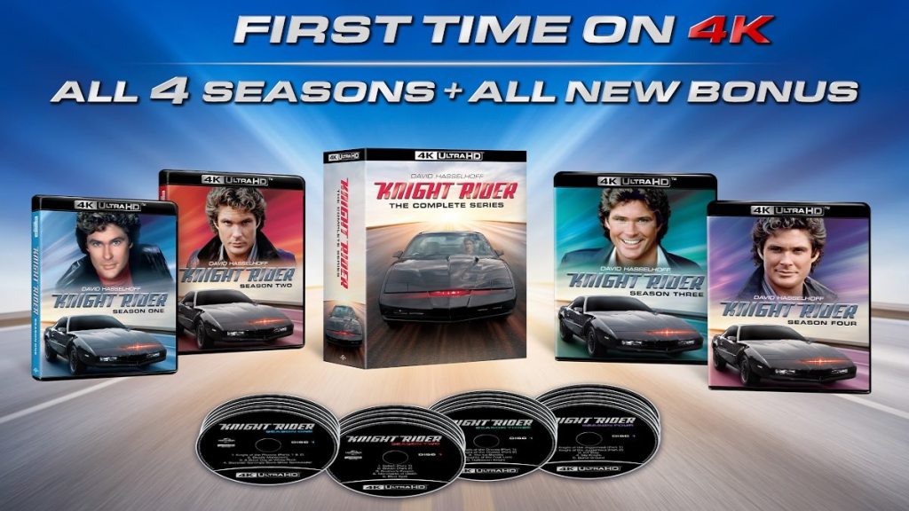 Knight Rider The Complete Series on 4K in July