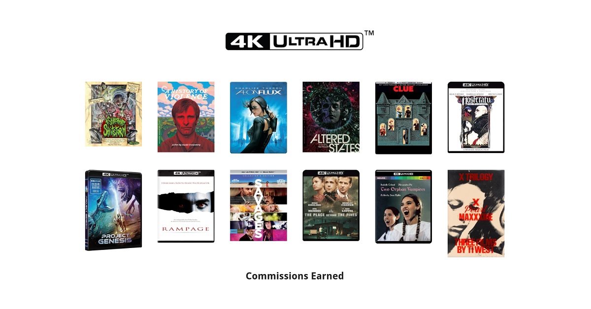 New 4K UHD Blu-ray Releases for October 21st, 2025