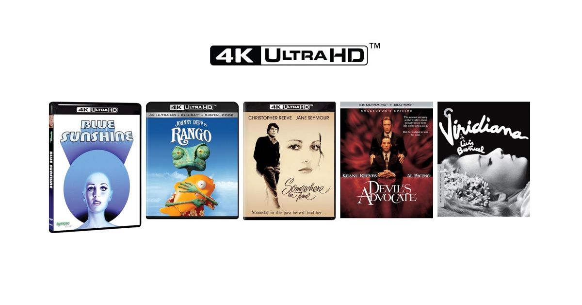 New 4K UHD Blu-ray Releases for March 10th, 2026